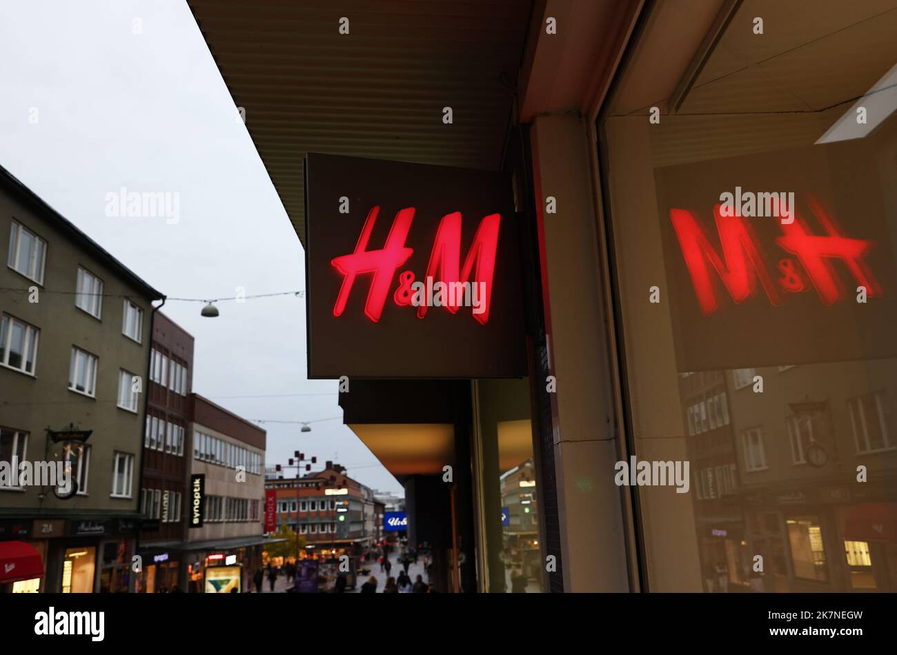 H&M store in Linköping, Sweden Stock Photo - Alamy