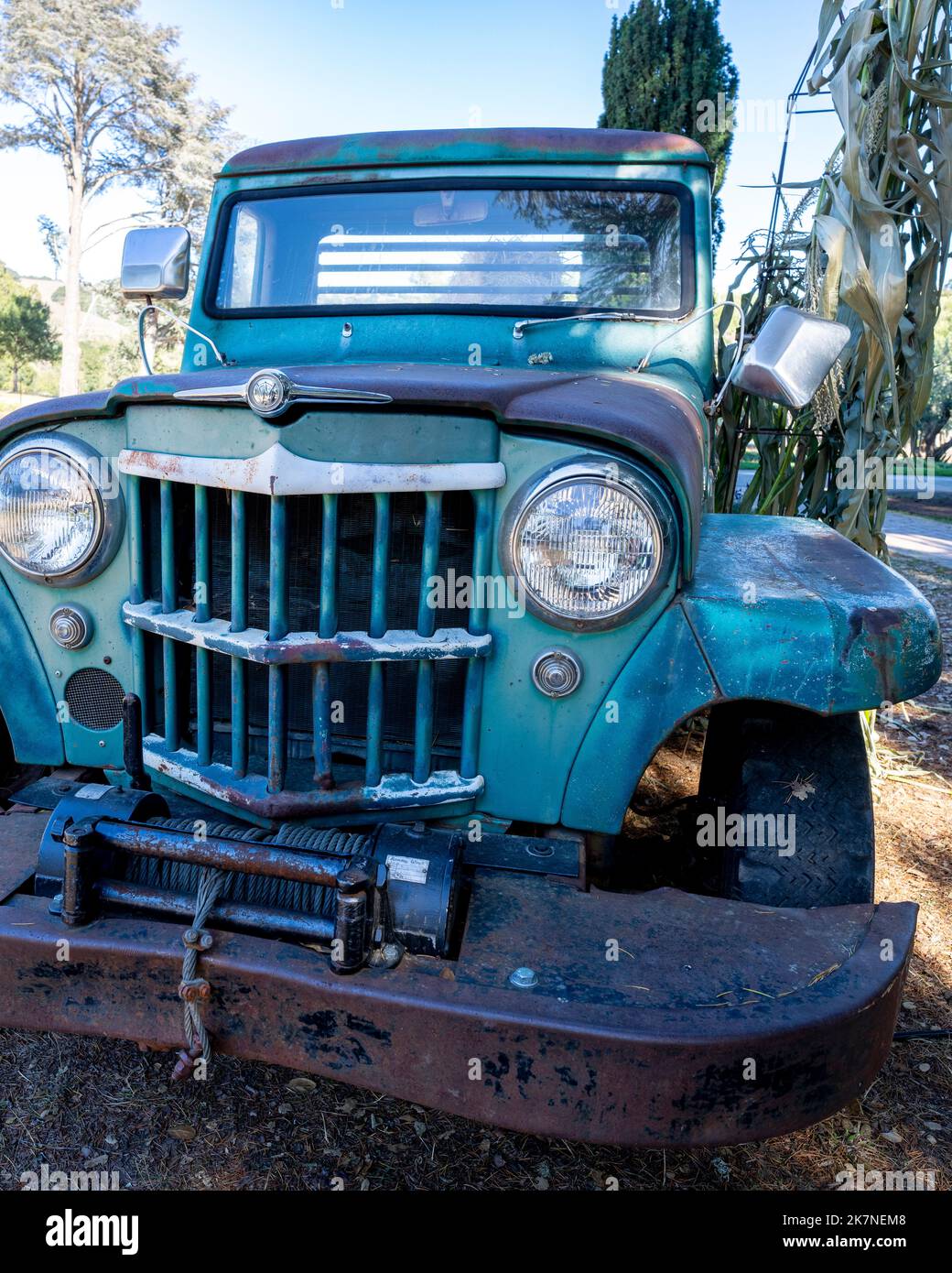Historic Garden in Fall Stock Photo - Alamy