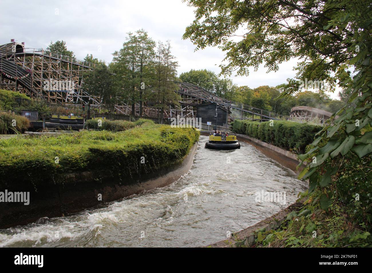 Alton Towers Theme Park Stock Photo - Alamy