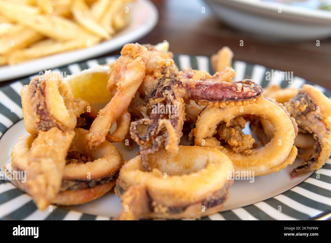 Deep fried tentacles hi-res stock photography and images - Alamy