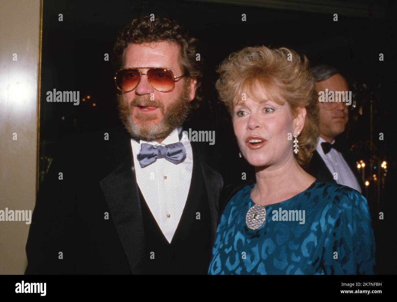 Elizabeth Montgomery and Robert Foxworth at the Aid for AIDS's Fourth ...