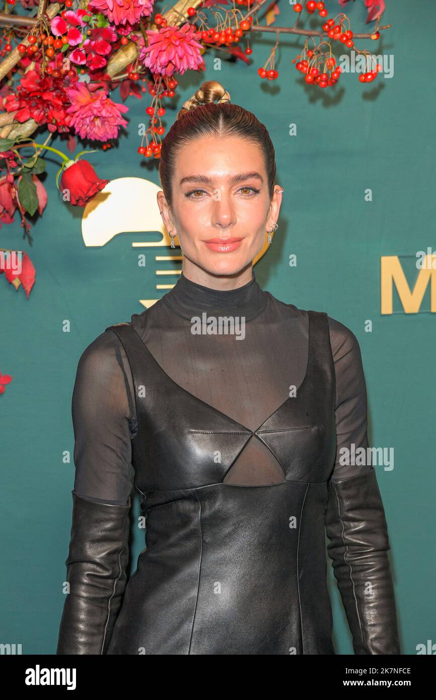 New York, United States. 17th Oct, 2022. Valentina Ferrer attends the ...