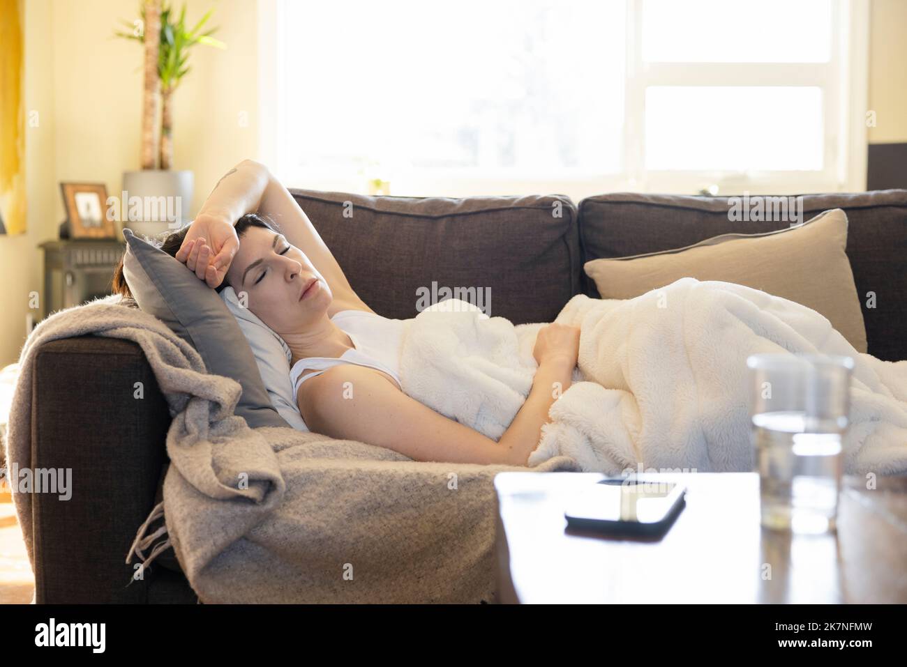 Sick sleeping hi-res stock photography and images - Alamy