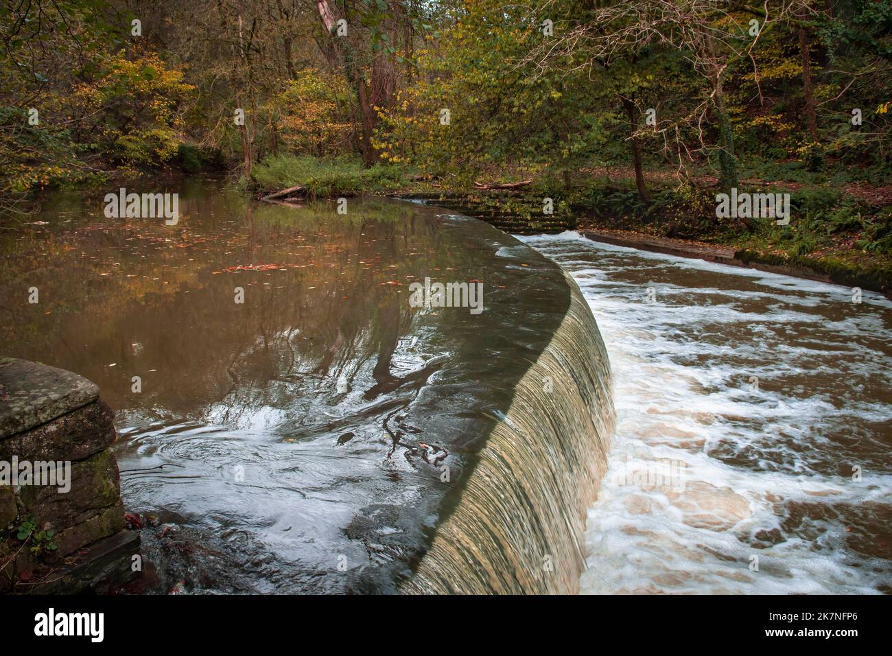 Autumn scene at Vassells Park, Oldbury Court Estate, Bristol, UK and ...