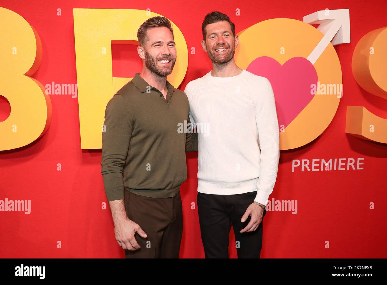 October 18, 2022: LUKE MACFARLANE and BILLY EICHNER attends the Sydney ...