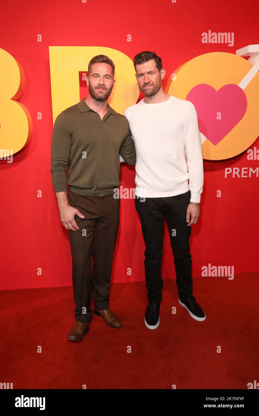 October 18, 2022: LUKE MACFARLANE and BILLY EICHNER attends the Sydney ...