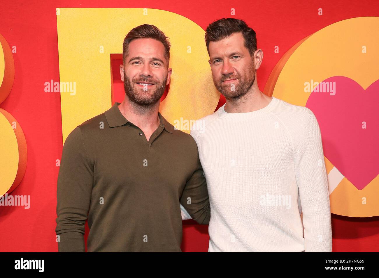 October 18, 2022: LUKE MACFARLANE and BILLY EICHNER attends the Sydney ...