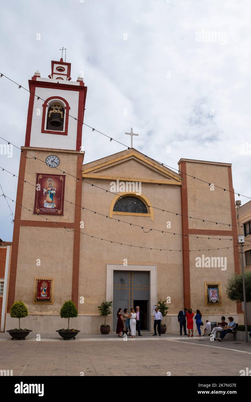 Parish Church of San Pedro Apóstol in Rojales, in the province of ...