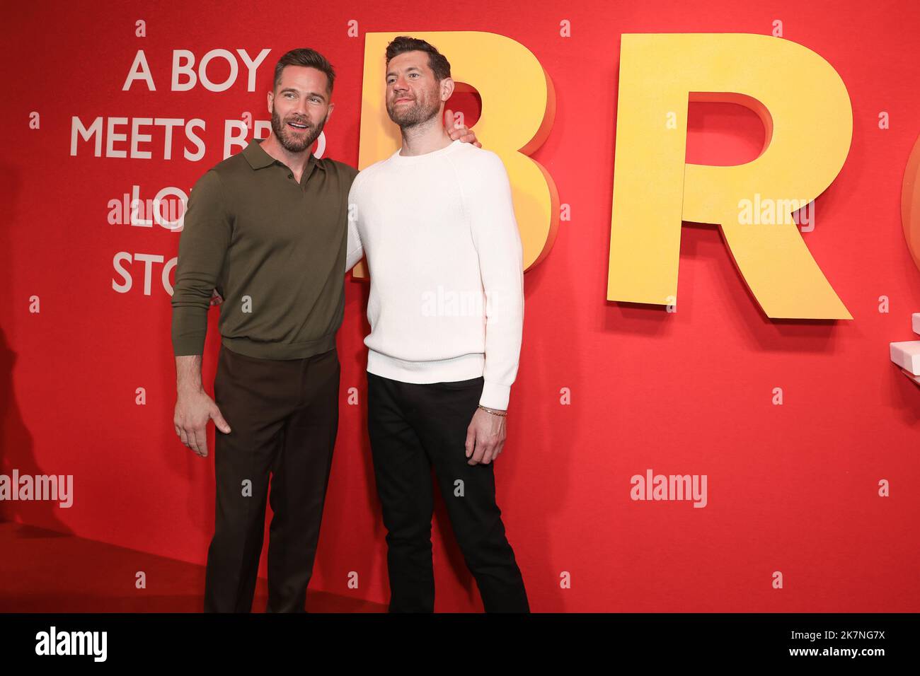 October 18, 2022: LUKE MACFARLANE and BILLY EICHNER attends the Sydney ...