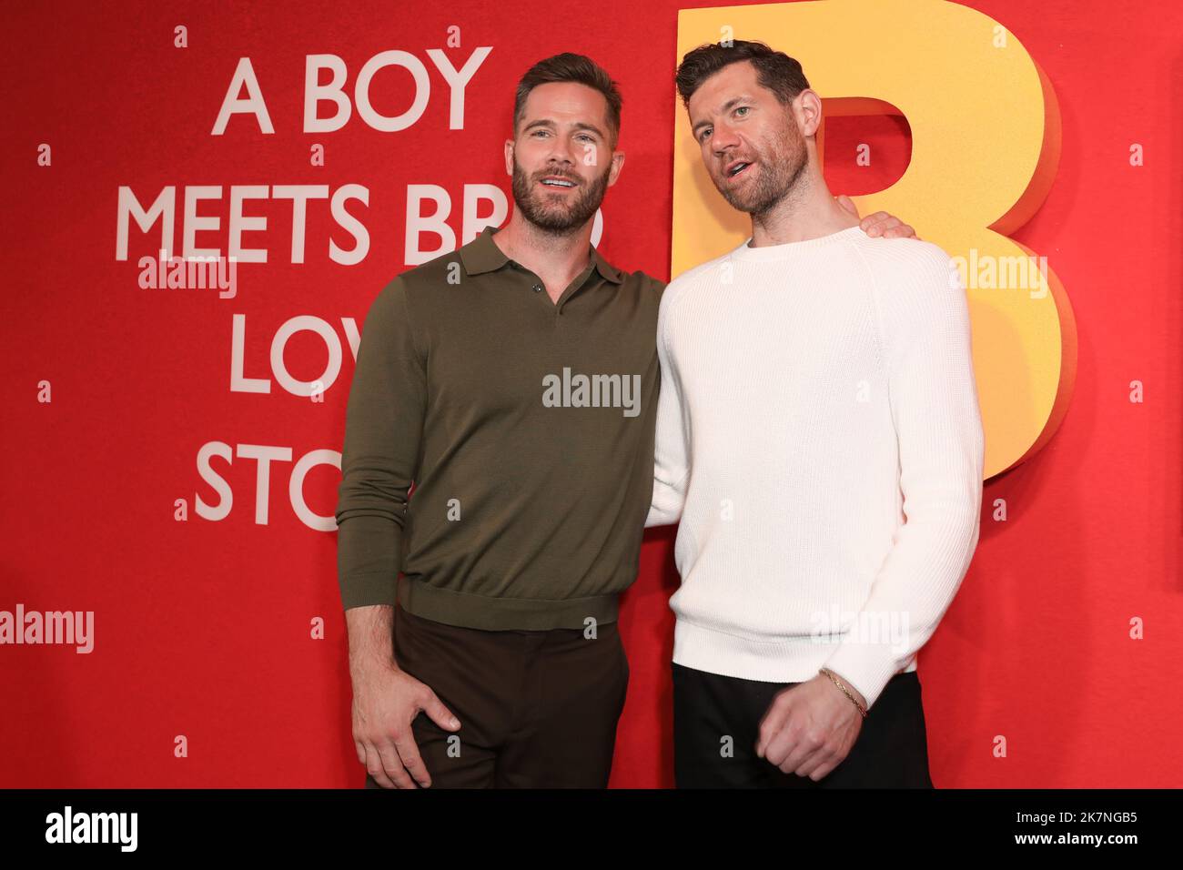 October 18, 2022: LUKE MACFARLANE and BILLY EICHNER attends the Sydney ...