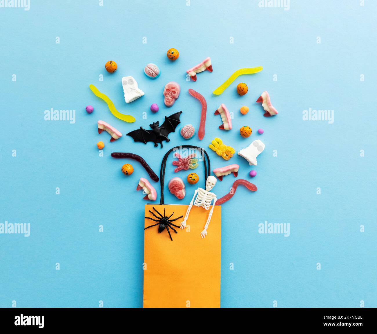 Halloween candy bag hi-res stock photography and images - Alamy