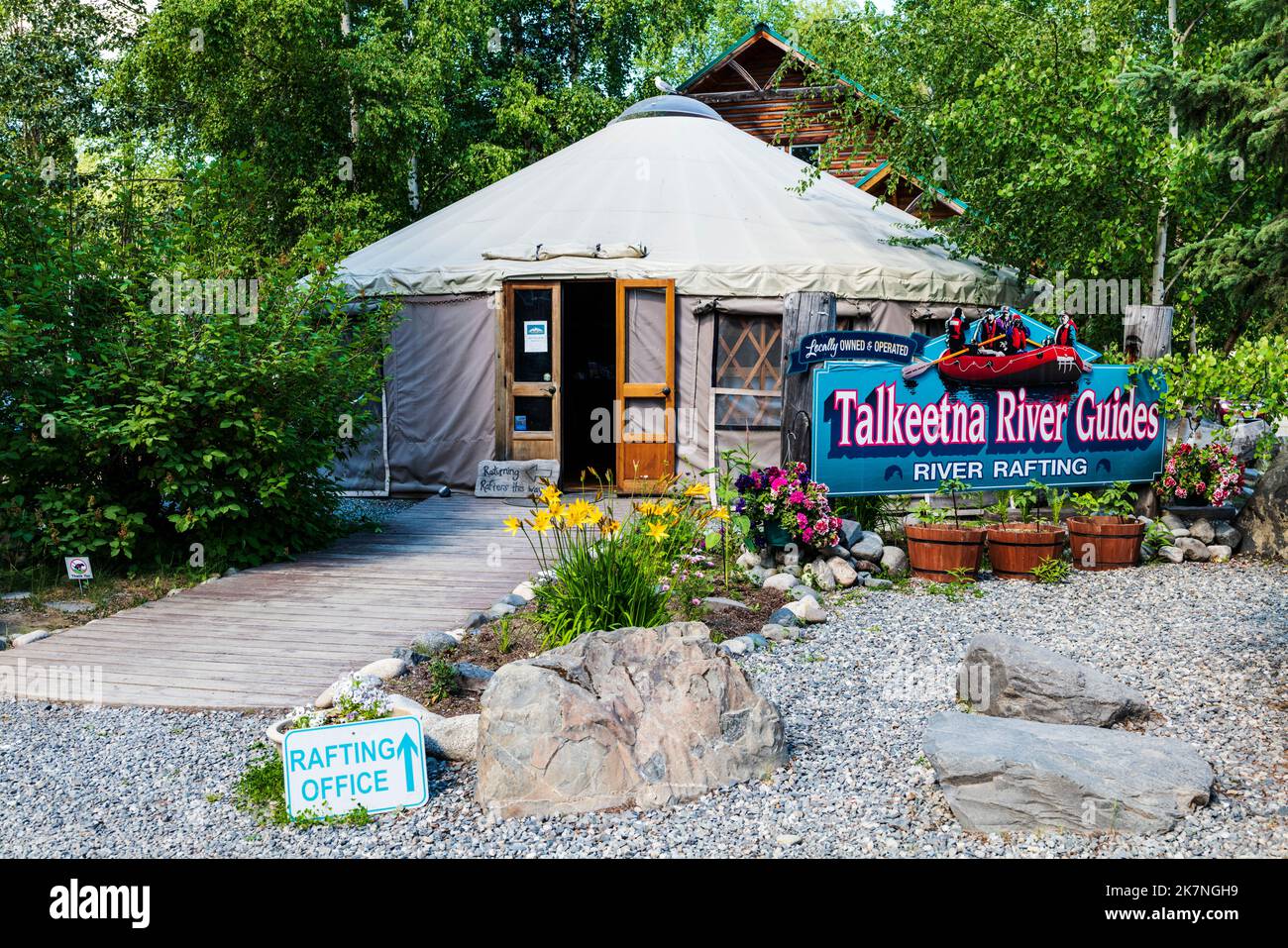 Talkeetna River Guides; Talkeetna; small artisan community & staging ...