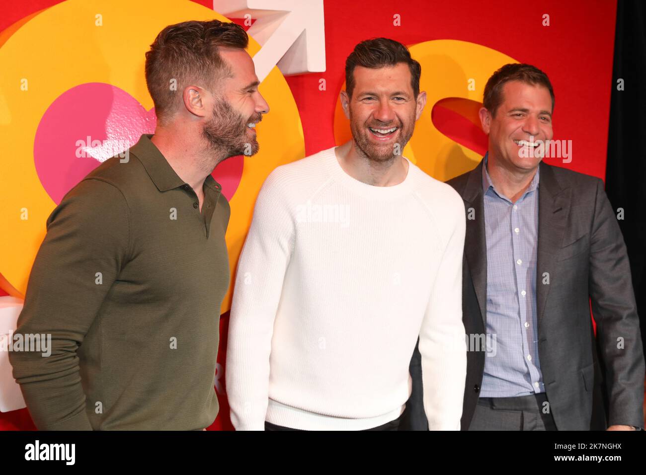 October 18, 2022: LUKE MACFARLANE, BILLY EICHNER and NICK STOLLER ...