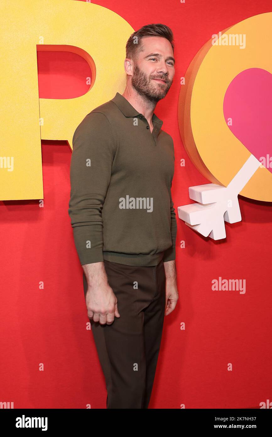October 18, 2022: LUKE MACFARLANE attends the Sydney Premiere of 'BROS ...