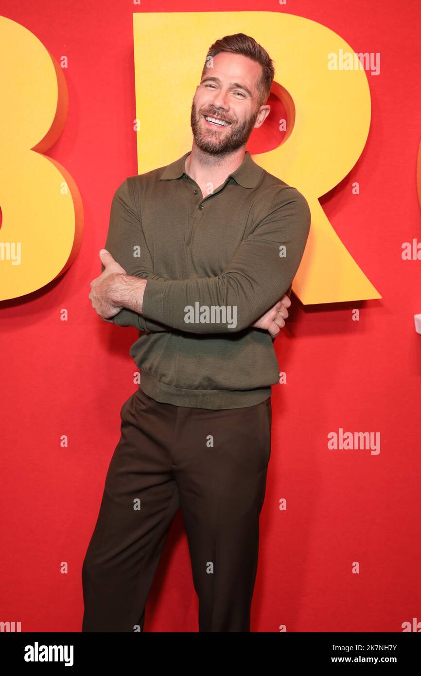 October 18, 2022: LUKE MACFARLANE attends the Sydney Premiere of 'BROS ...