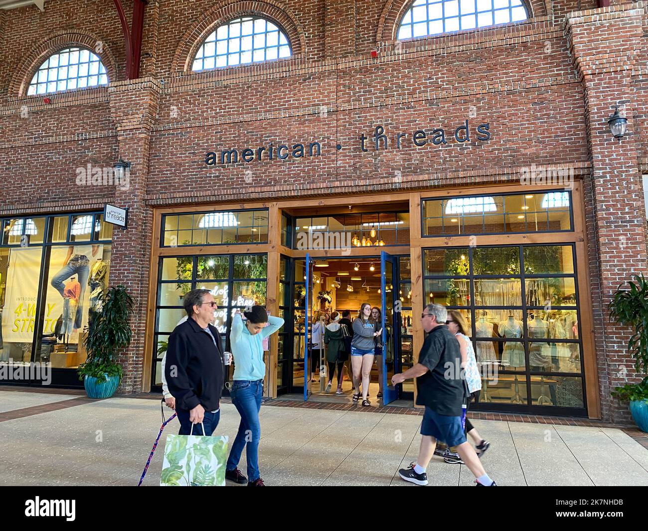 Orlando, FL USA - February 29, 2020: The American Threads home decor ...