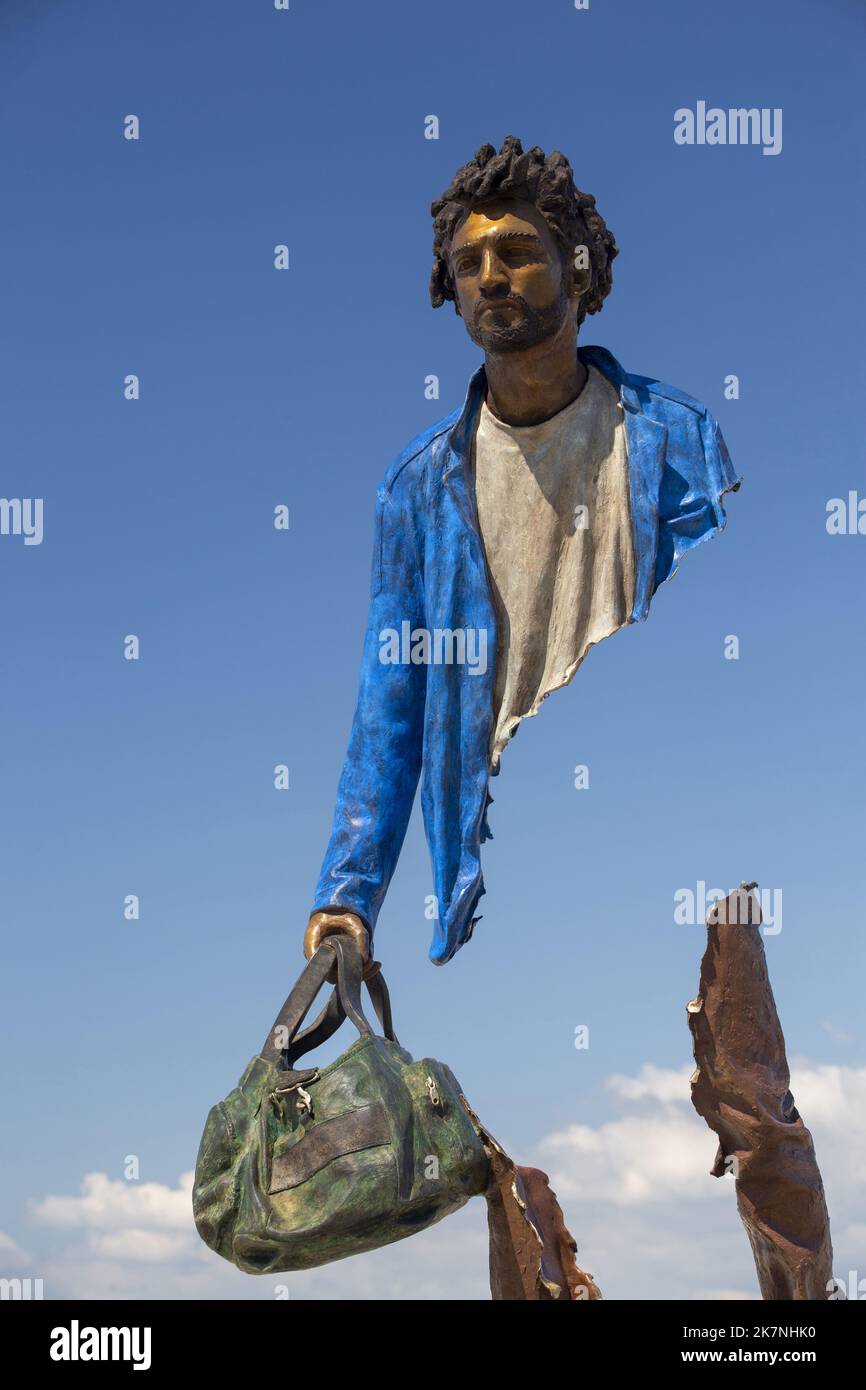 Arcachon, south west of France : one of the travelers from the “Pierre ...