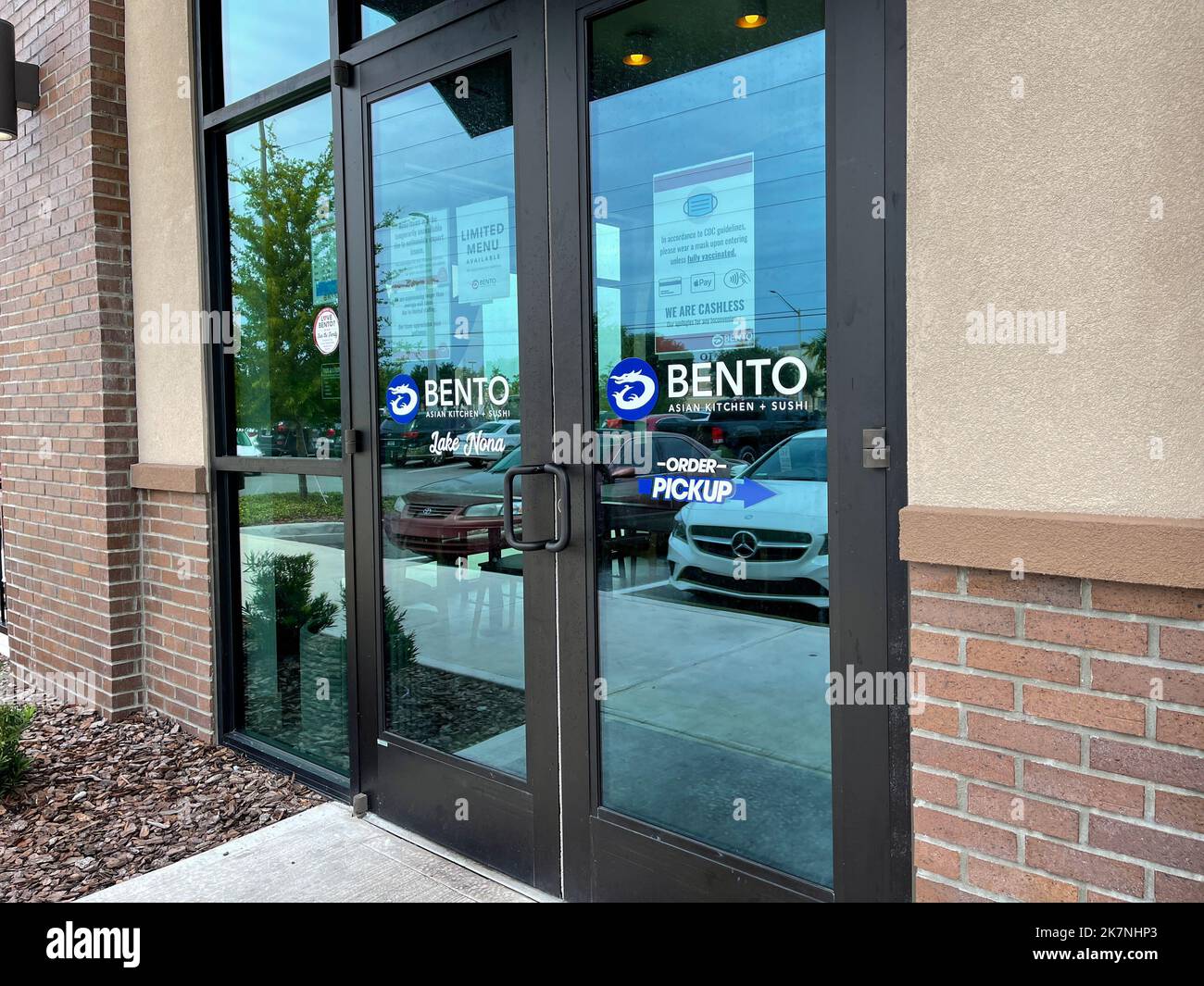 Orlando, FL USA - June 18, 2021: The exterior of a Bento Japanese ...