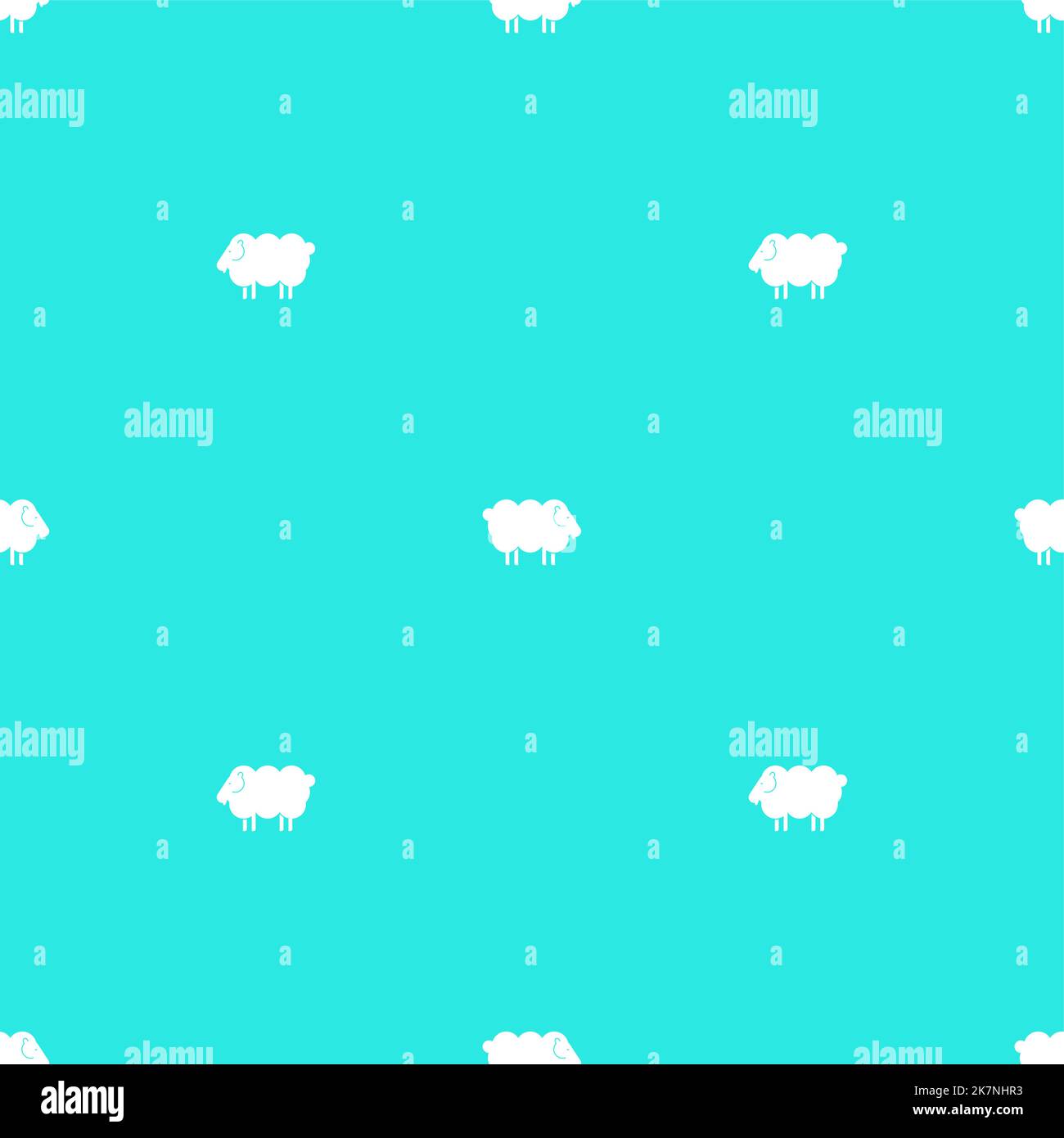 Sheep Pattern seamless. Lamb Background. Kids fabric ornament Stock ...