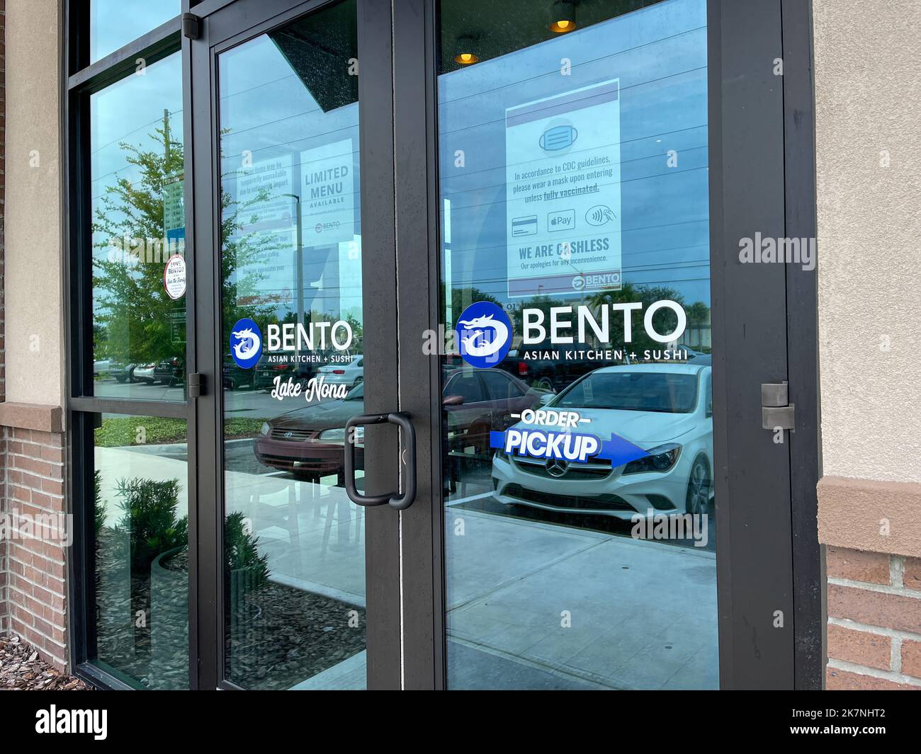 Orlando, FL USA - June 18, 2021: The exterior of a Bento Japanese ...