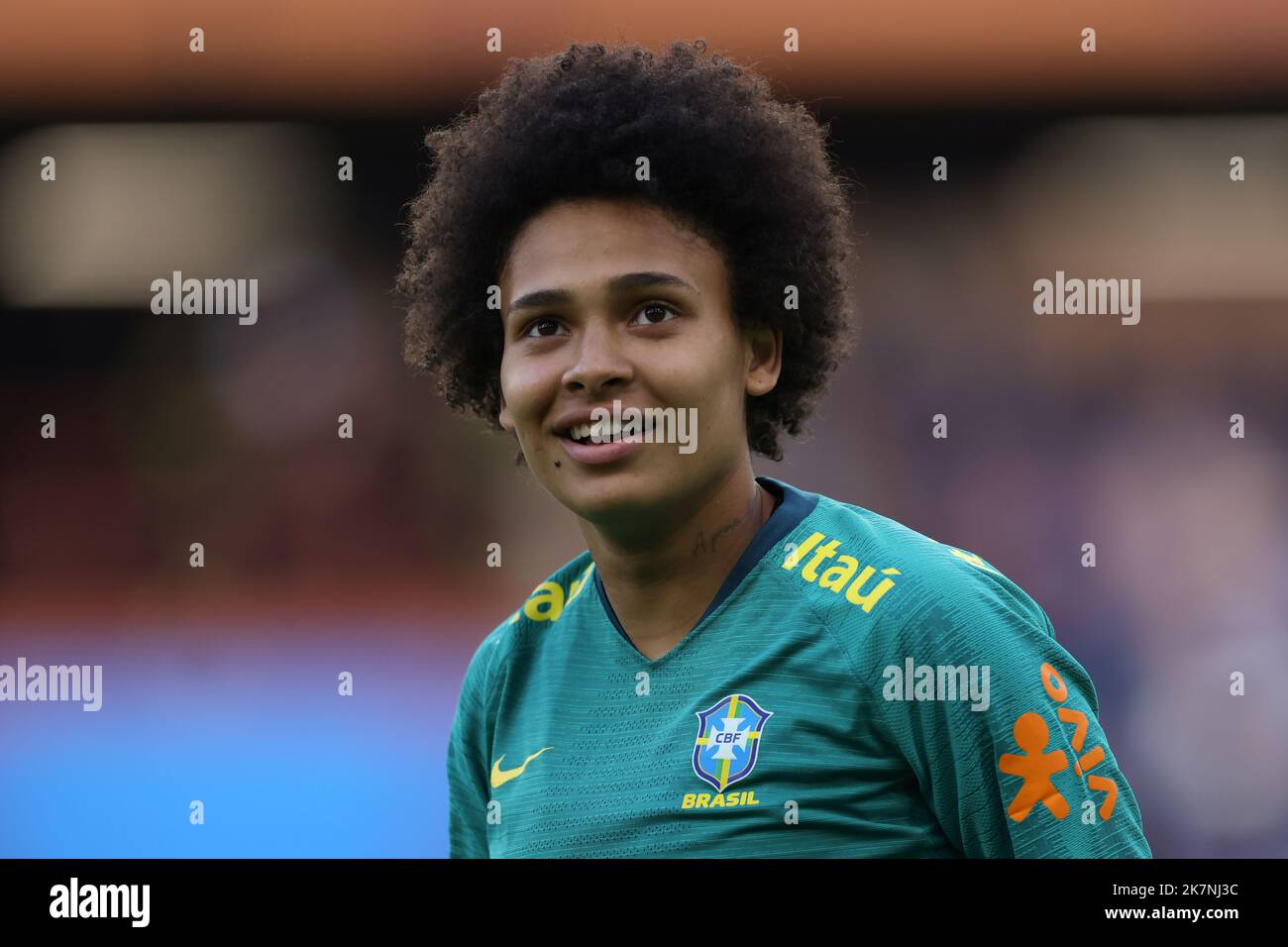 Genoa, Italy, 10th October 2022. Vitoria Ferreira Silva of Brazil ...