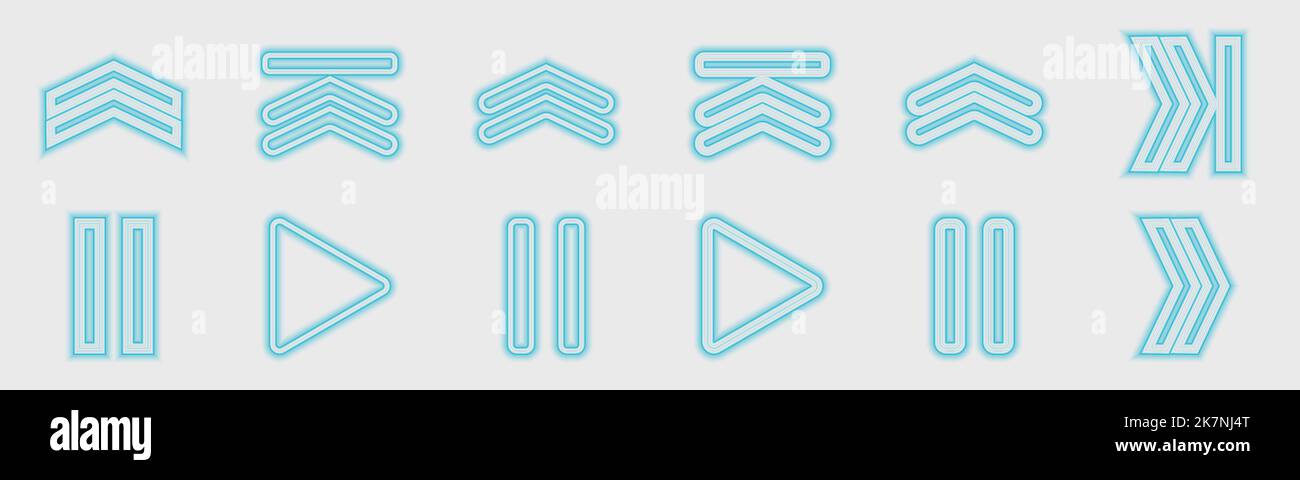 Vector set of Y2K. Trendy geometric design elements. Abstract bauhaus forms Stock Vector Image ...