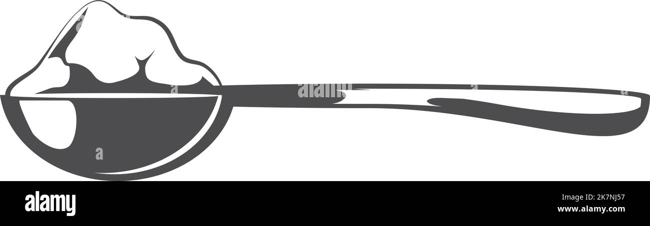 Full spoon Stock Vector Images - Alamy