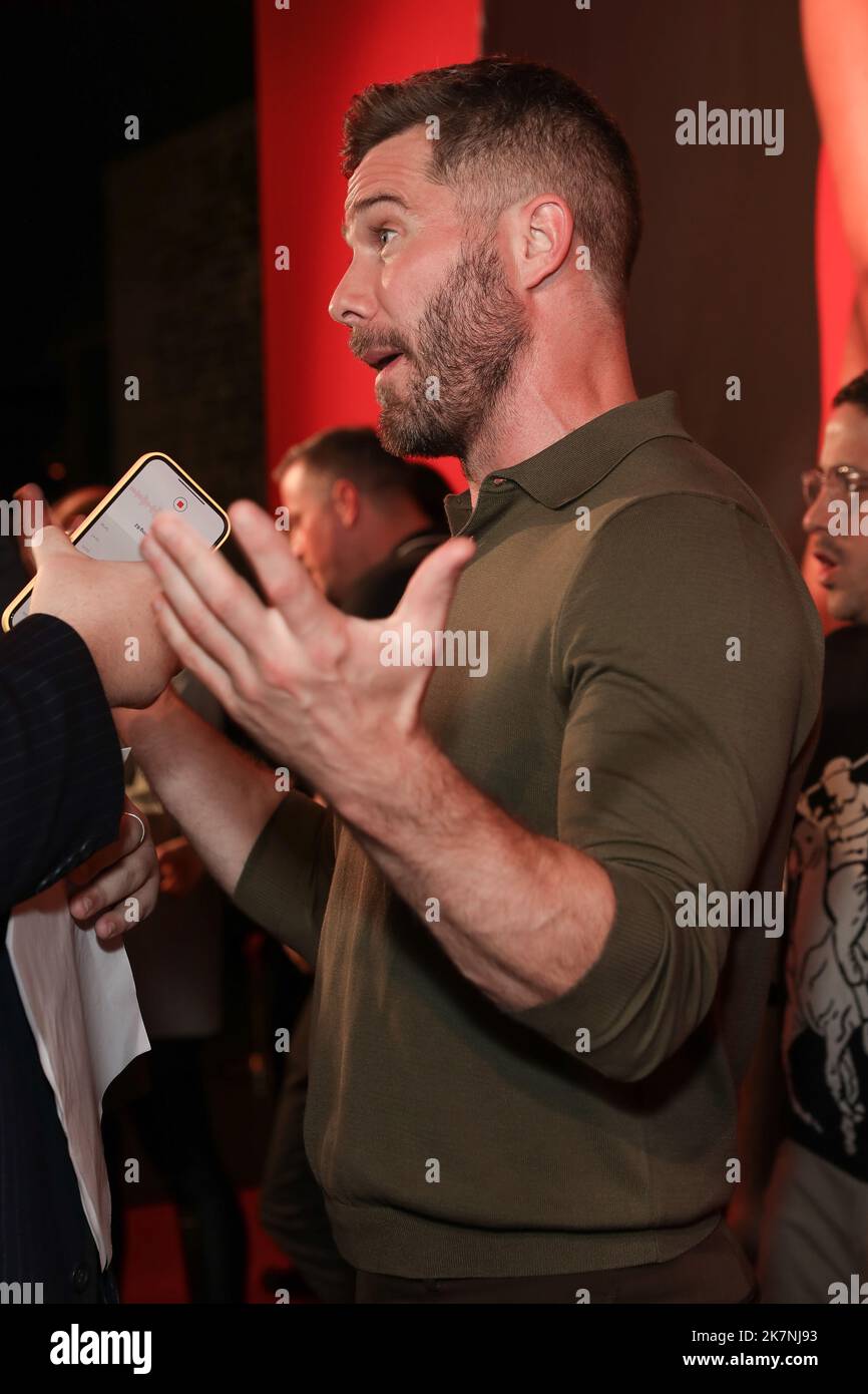 October 18, 2022: LUKE MACFARLANE attends the Sydney Premiere of 'BROS ...