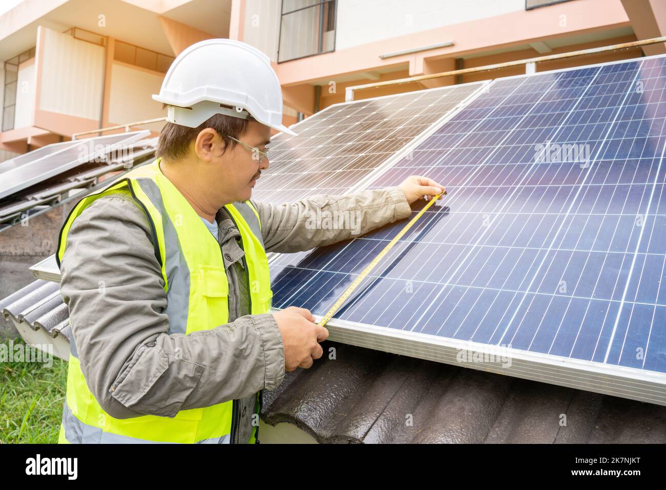 Solar panel cleaning system hi-res stock photography and images - Alamy