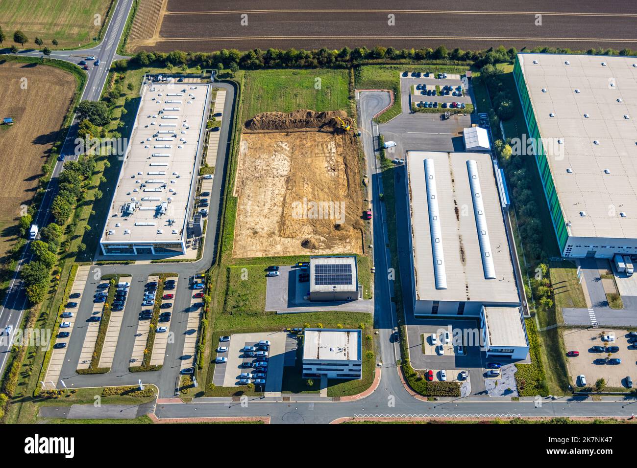 Volkswagen qualification center unna with construction site hi-res ...