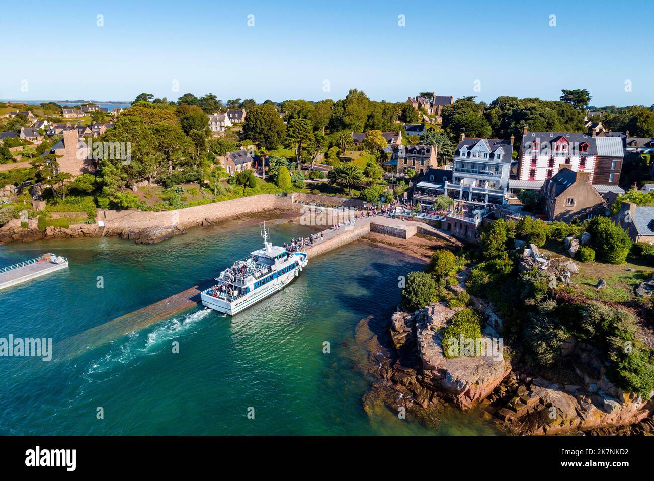 Ile de Brehat (Brehat Island), off the coasts of Brittany, north ...