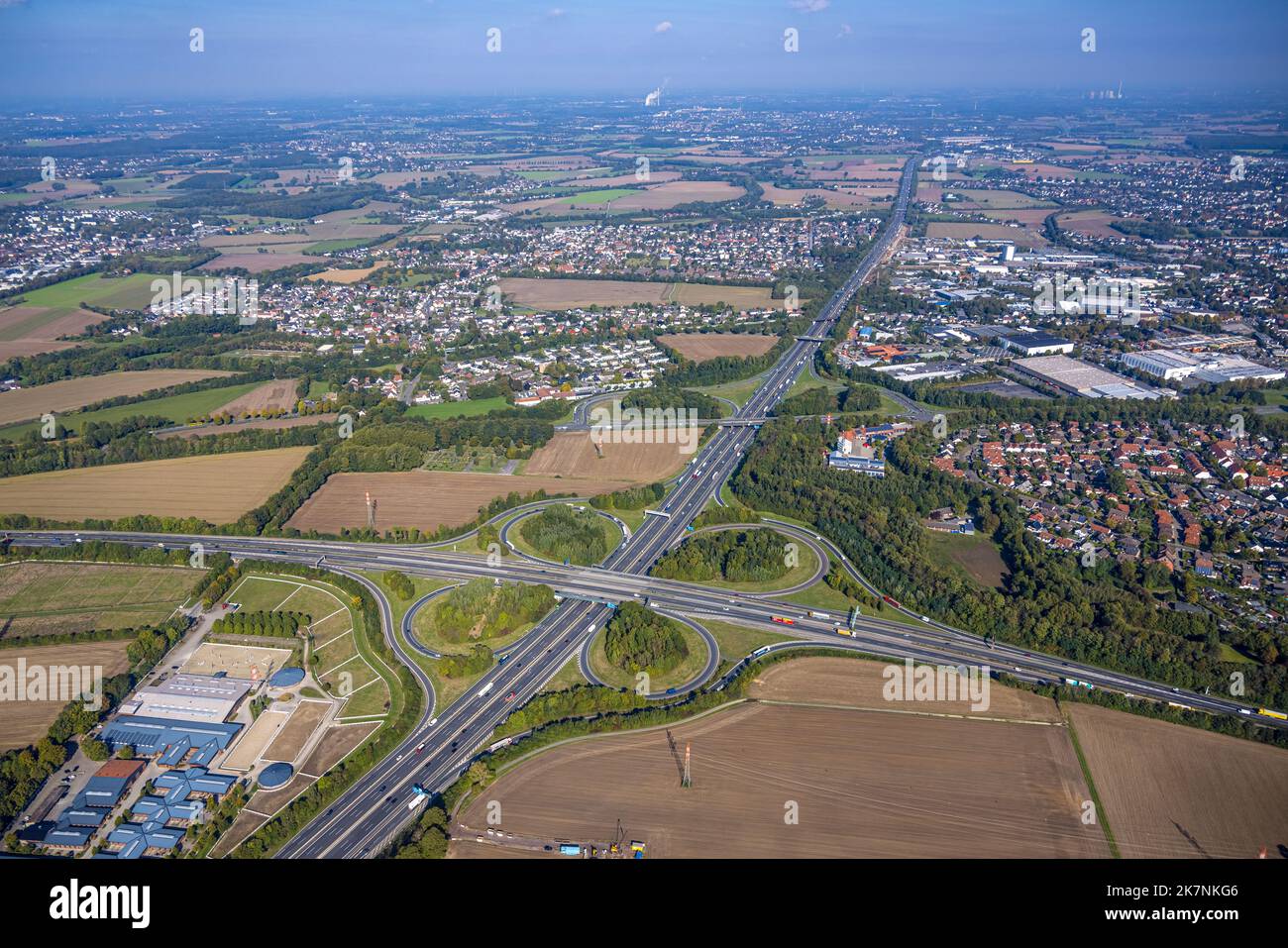 Dortmund unna freeway junction hi-res stock photography and images - Alamy