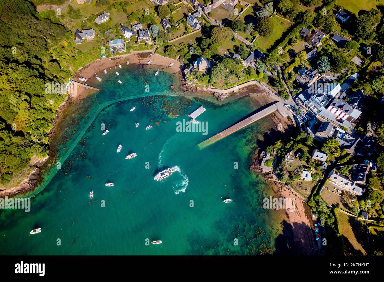 Ile de Brehat (Brehat Island), off the coasts of Brittany, north ...