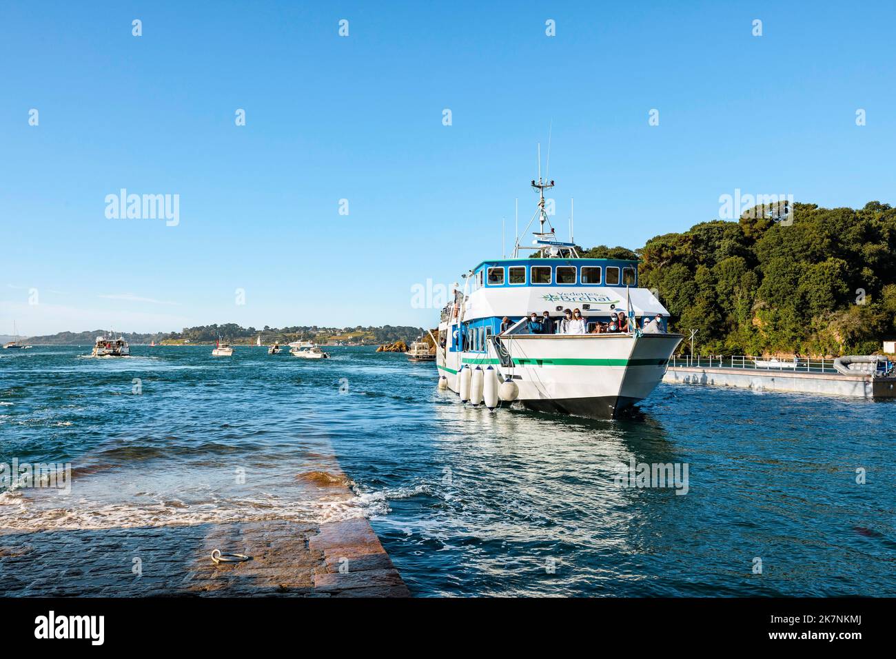 Ile de Brehat (Brehat Island), off the coasts of Brittany, north ...