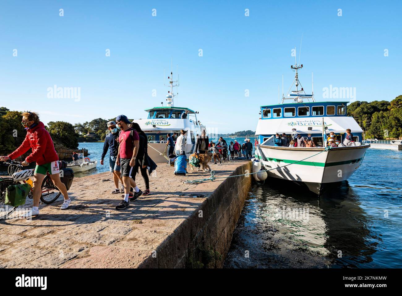 Ile de Brehat (Brehat Island), off the coasts of Brittany, north ...