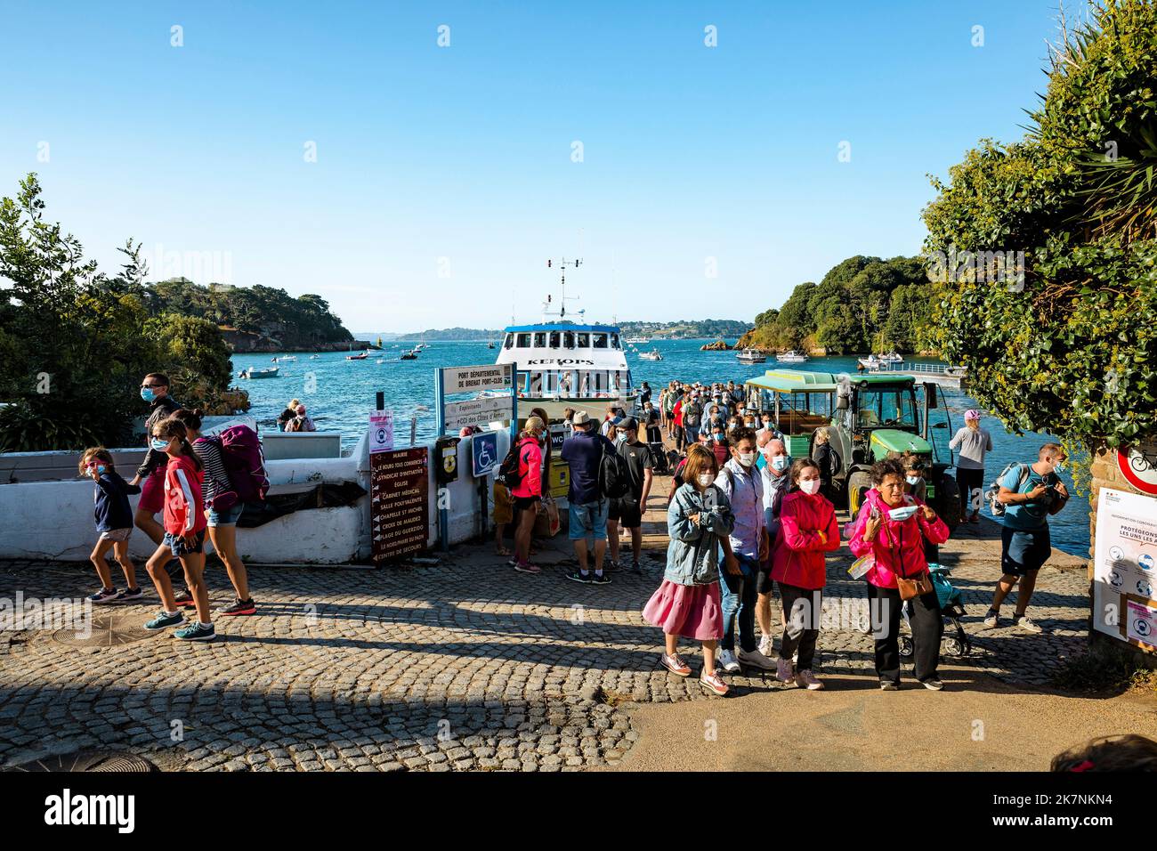 Ile de Brehat (Brehat Island), off the coasts of Brittany, north ...