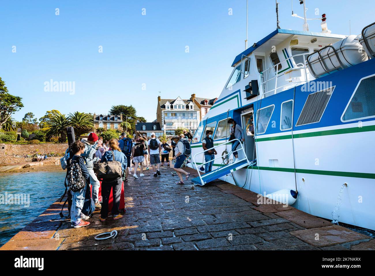 Ile de Brehat (Brehat Island), off the coasts of Brittany, north ...