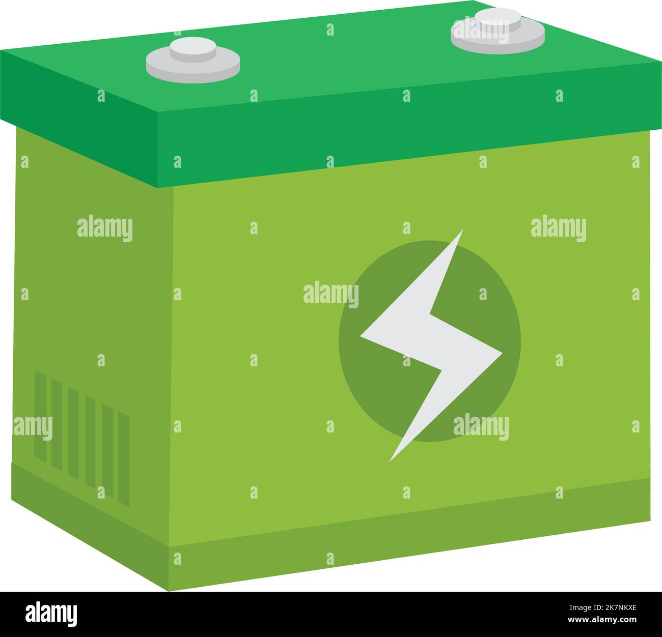 isometric car battery Stock Vector Image & Art - Alamy