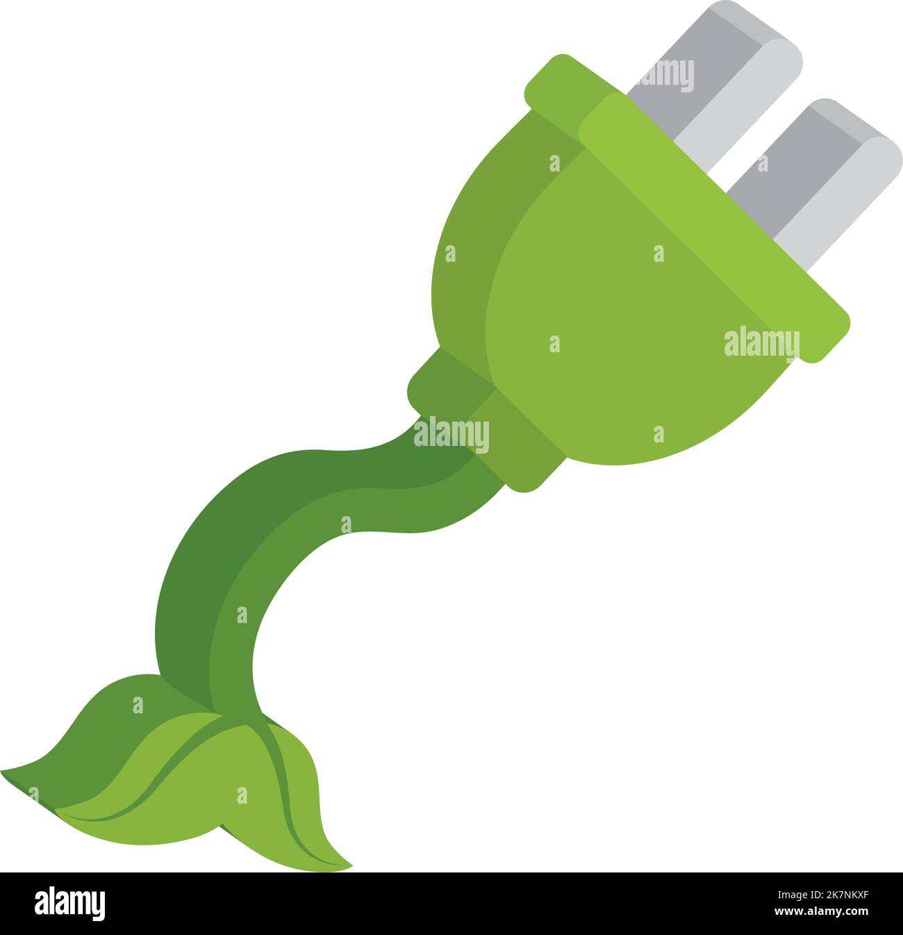 eco electric plug design Stock Vector Image & Art - Alamy