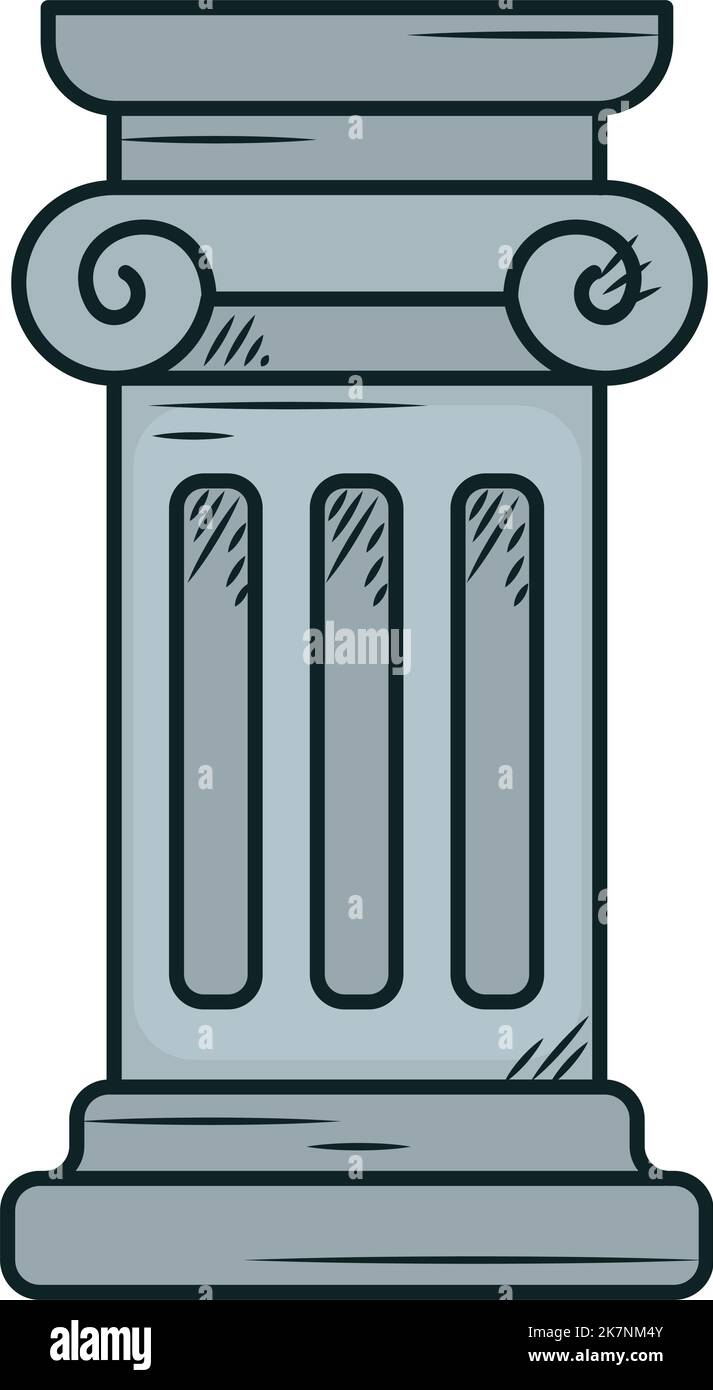 Pillar cement Cut Out Stock Images & Pictures - Alamy