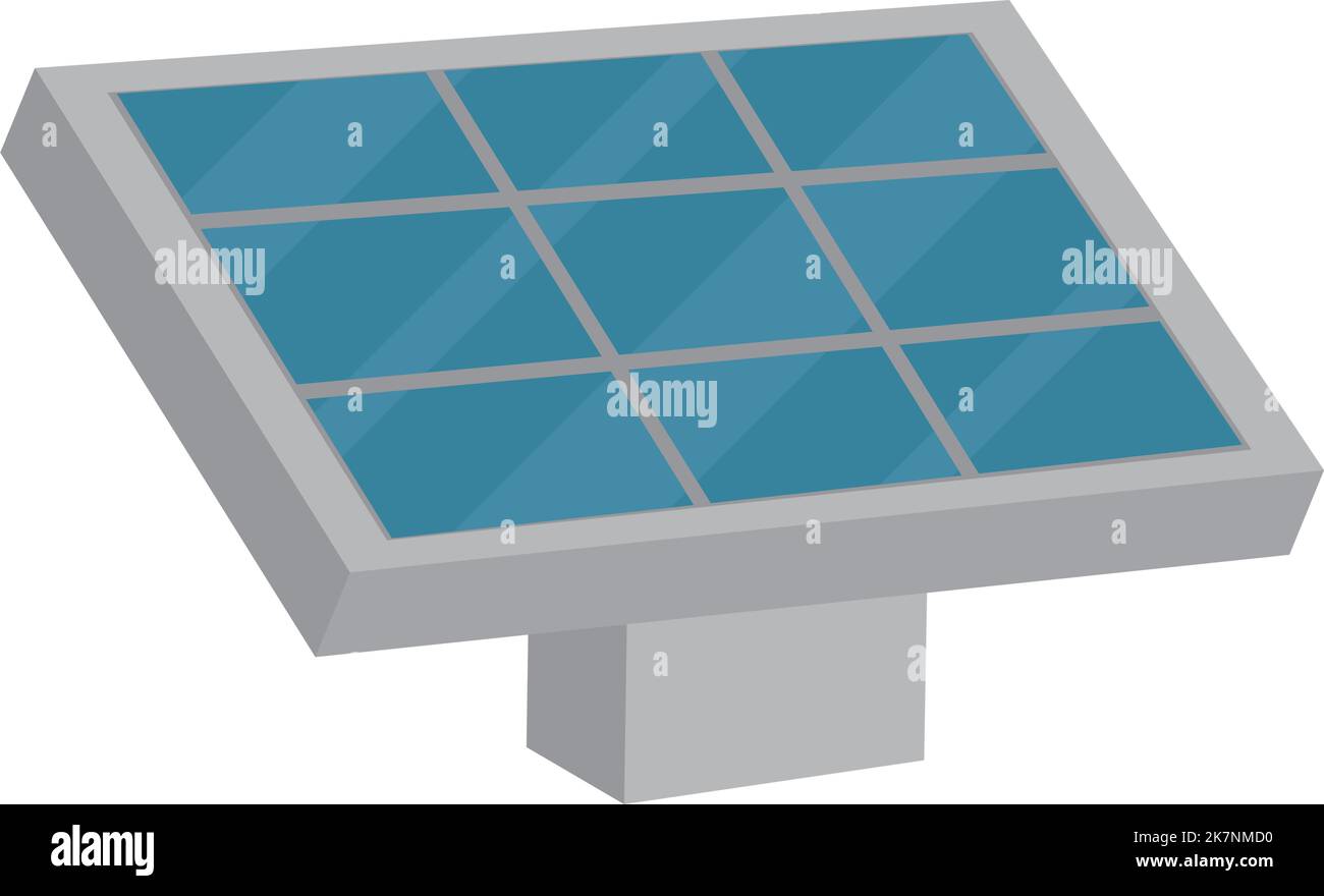 isometric solar panel Stock Vector Image & Art - Alamy