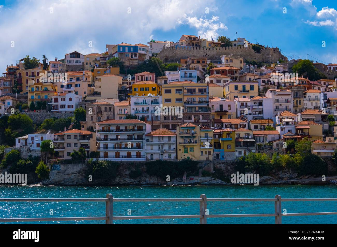 View of the city of Kavala in Greece near the sea Stock Photo - Alamy