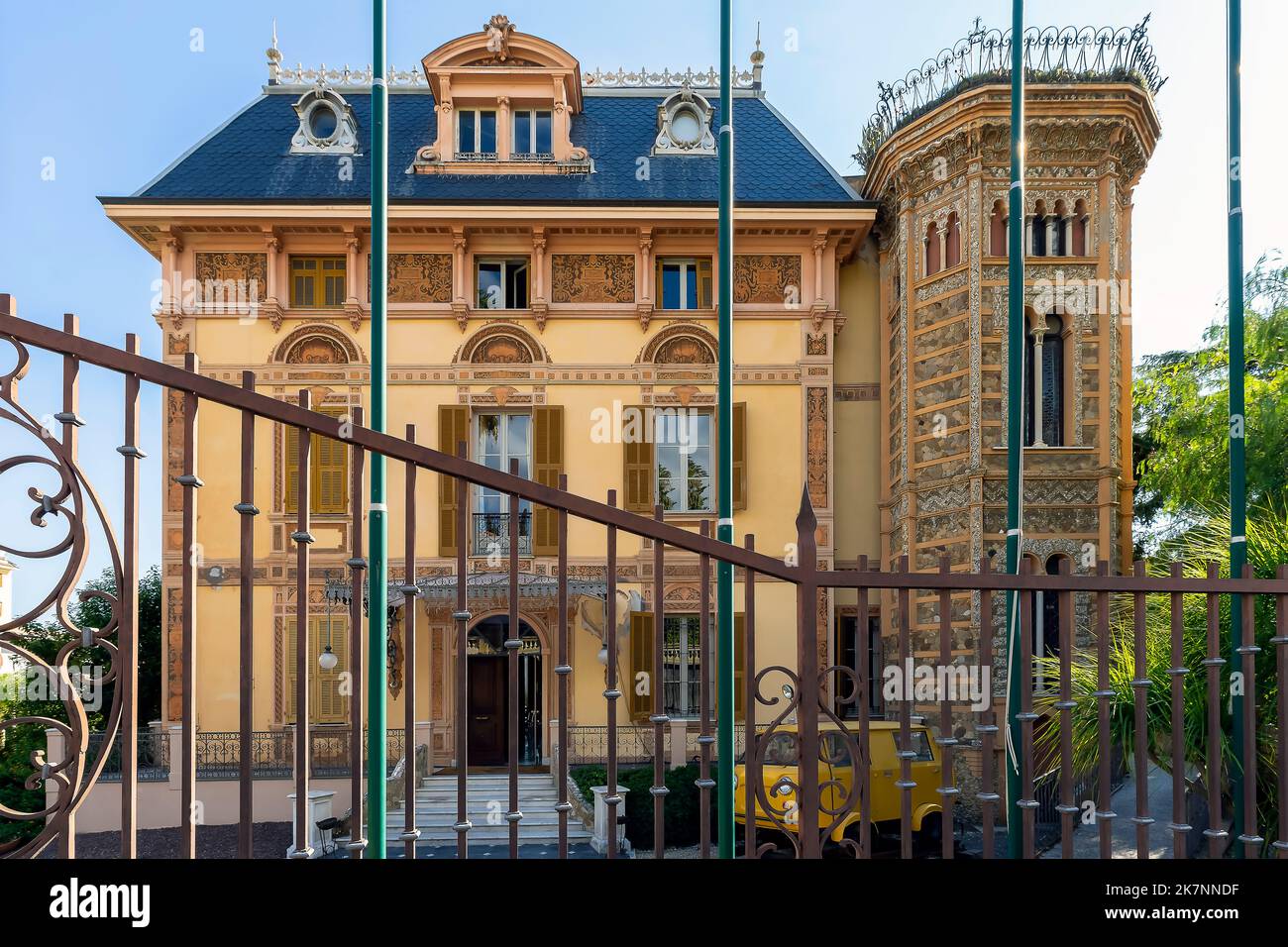 Villa Nobel in Sanremo, District of Imperia, Liguria region, Italy ...