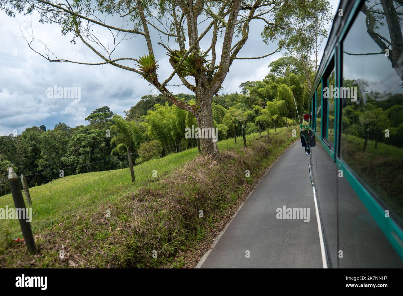Seen from the bus hi-res stock photography and images - Alamy