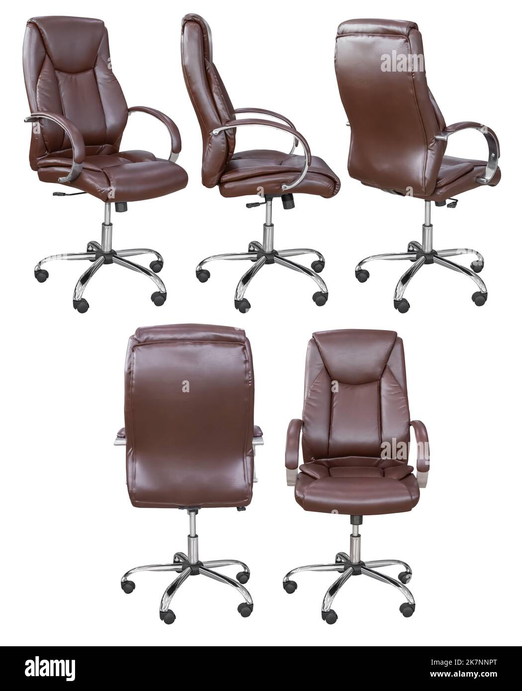 Office chair from brown hi-res stock photography and images - Alamy