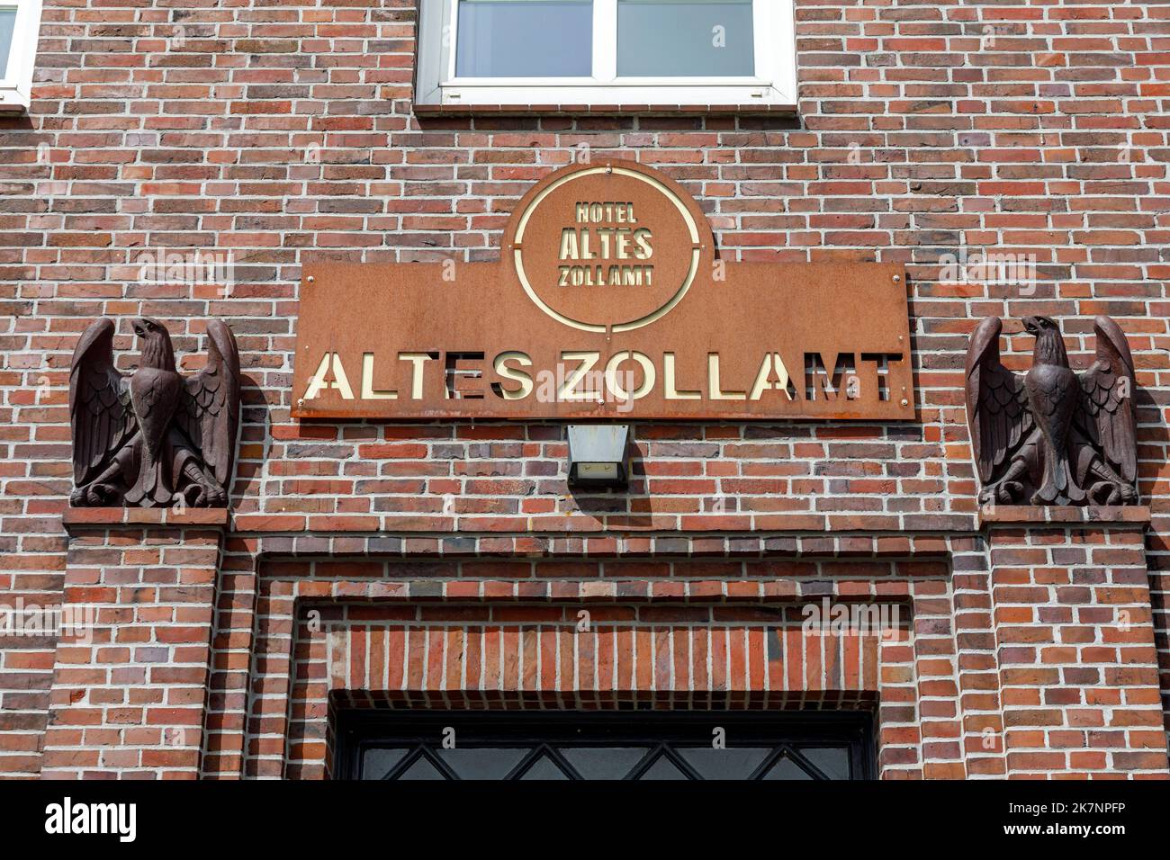 Former customs office in Husum, now a hotel Stock Photo - Alamy