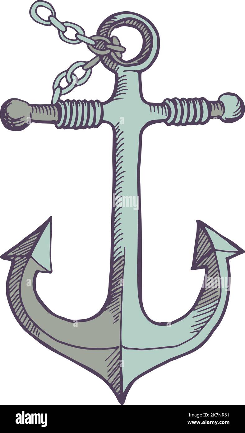 Marine sketch Cut Out Stock Images & Pictures - Alamy