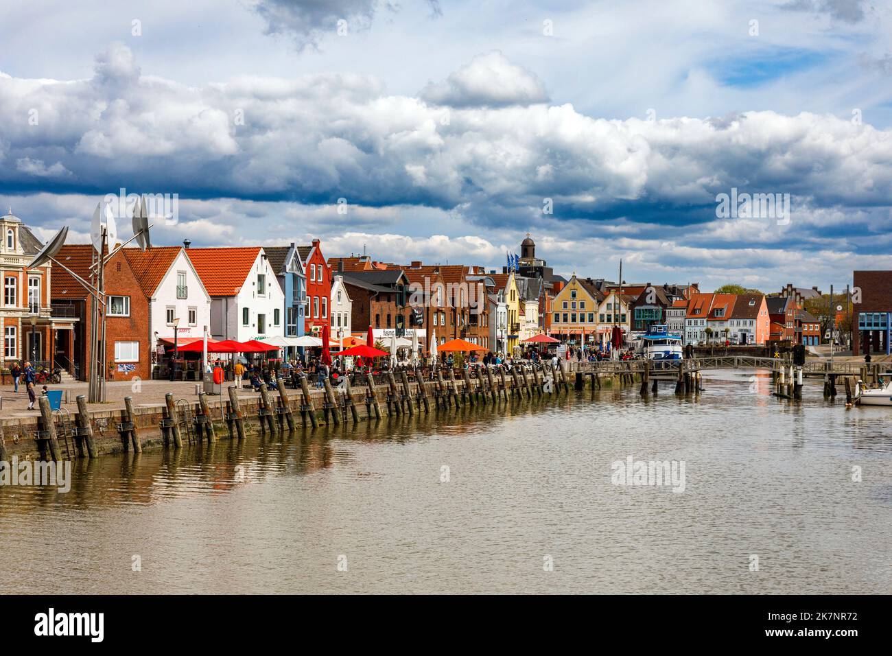 Port of husum hi-res stock photography and images - Alamy