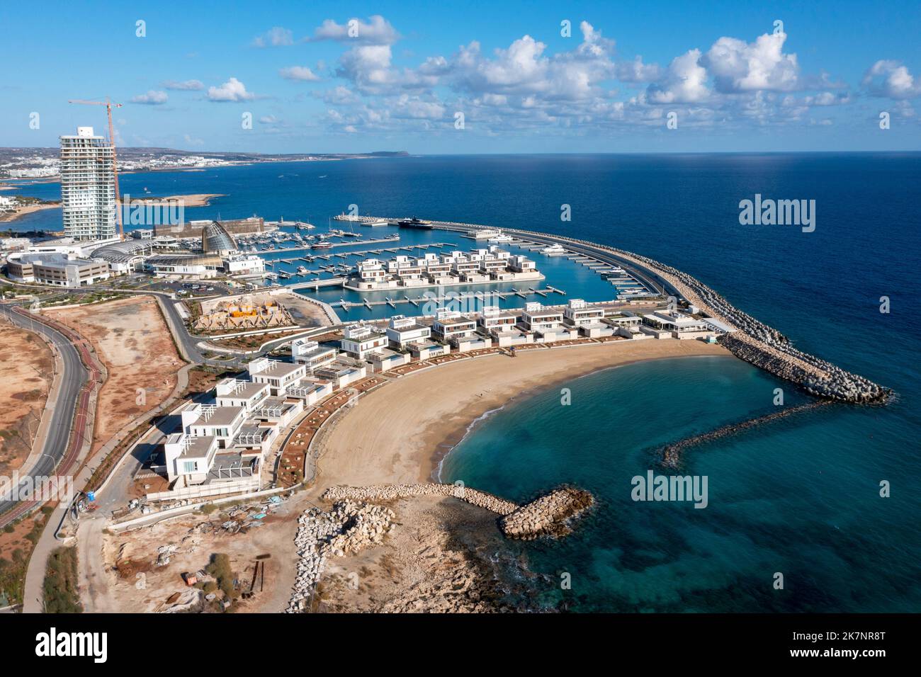 Commercial village ayia napa hi-res stock photography and images - Alamy