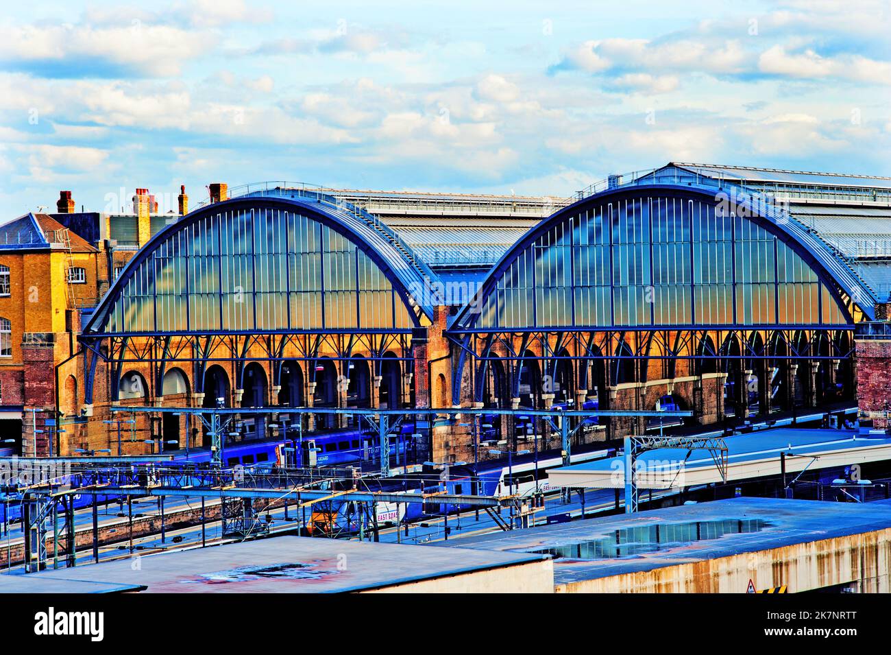 Kings Cross Railway Terminus, London, England Stock Photo - Alamy